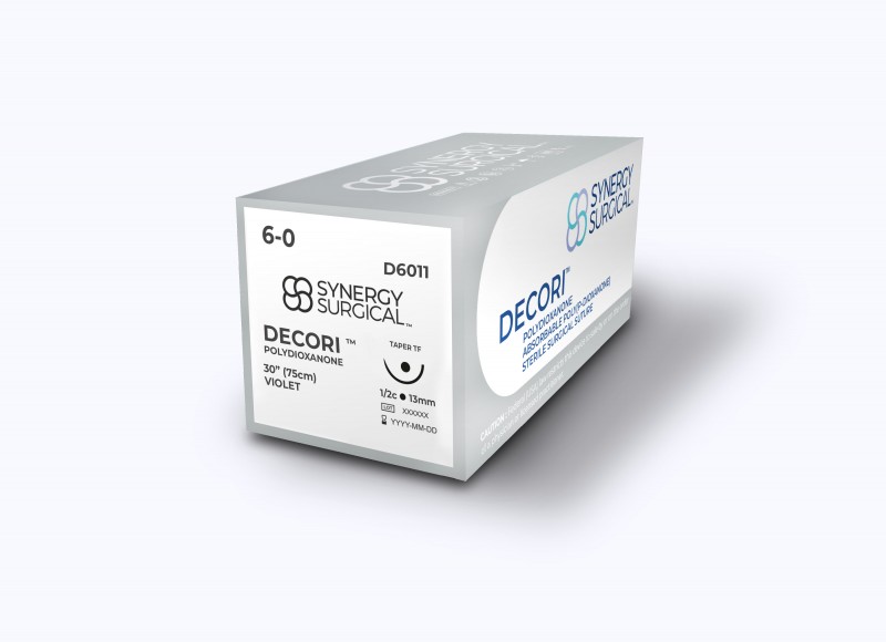 In-Date SYNERGY Surgical PDO D6011 6-0 box of 12 Absorbable Monof... - Synergy Surgical™