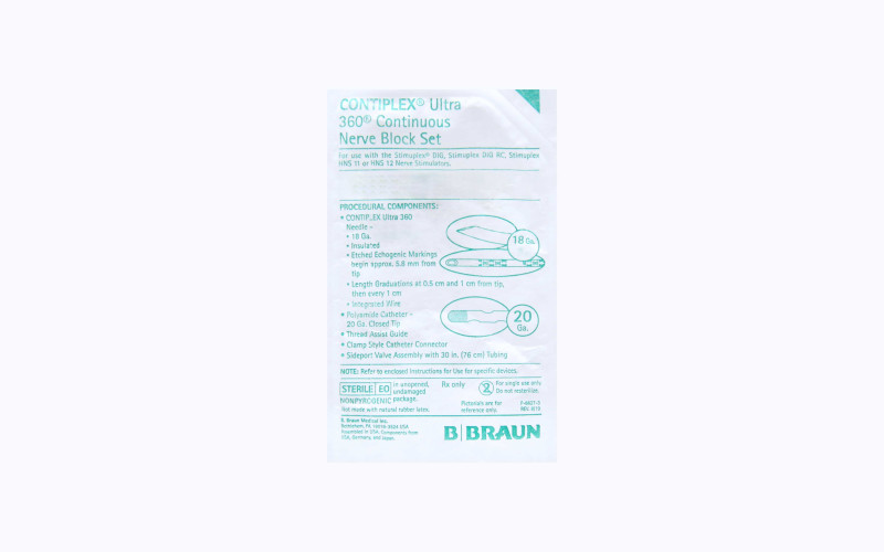 In-Date Braun Nerve Block 331640 eaches... - Synergy Surgical™
